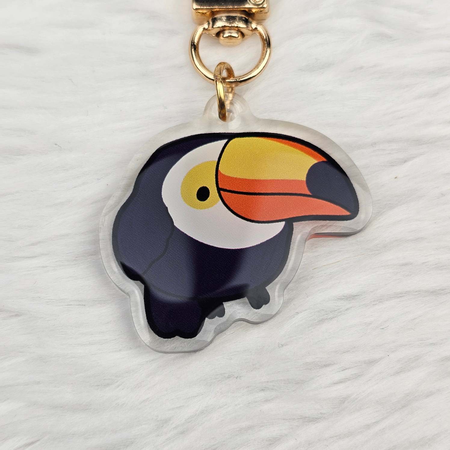 Toucan Keychain/Charm – Pinstachiio